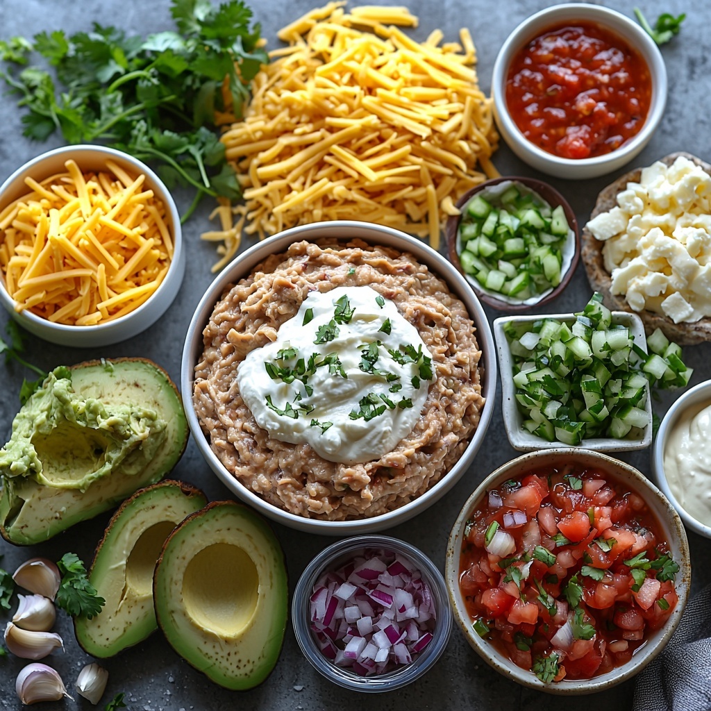 Bean and Cheese Dip Recipe – strickideen